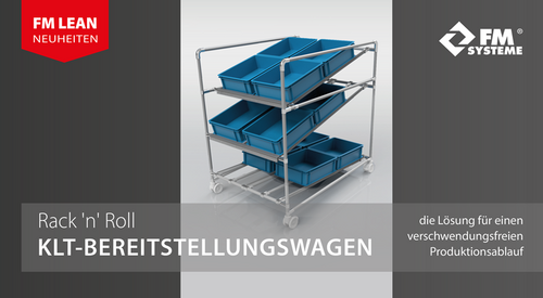 Der KLT-Bereitstellungswagen
